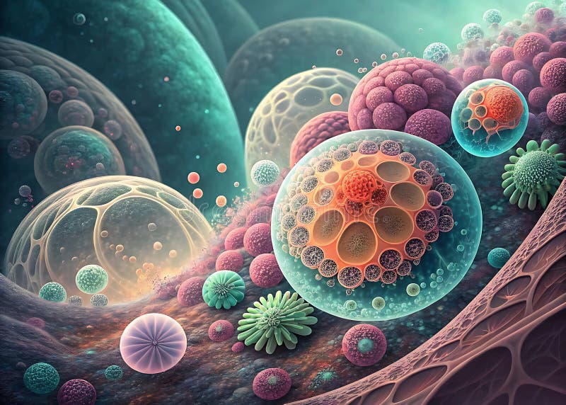 A Vivid Microscopic Image of Cells with Three-dimensional ...