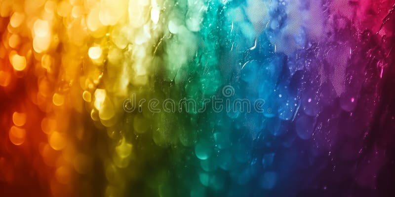 Vivid Multicolor Abstract Background with Bright Glowing Effects. Stock ...
