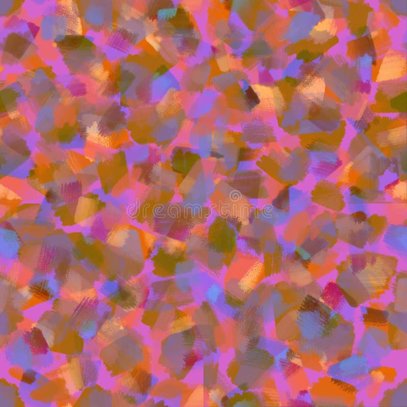 Vivid Multicolor Abstract Painted Layered Background of Broad-brush ...