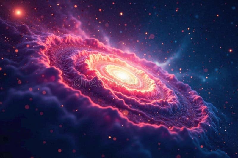 Vivid Nebula Swirls, Cosmic Dust, Distant Stars , Space, Distant Stock ...