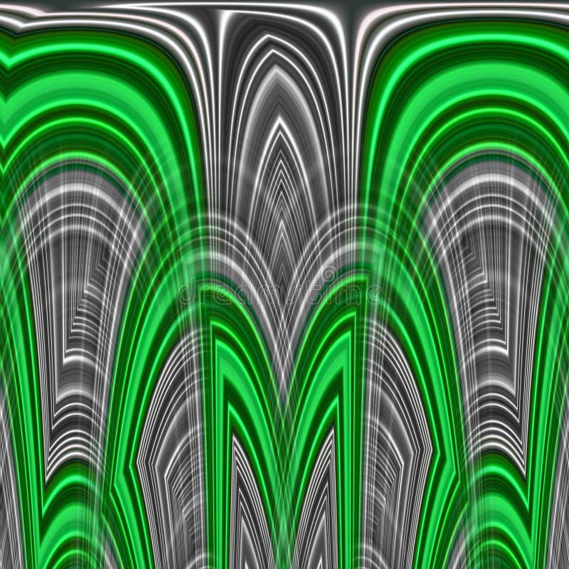 Vivid Neon Spring Green Creative Art-deco Style Design Stock ...