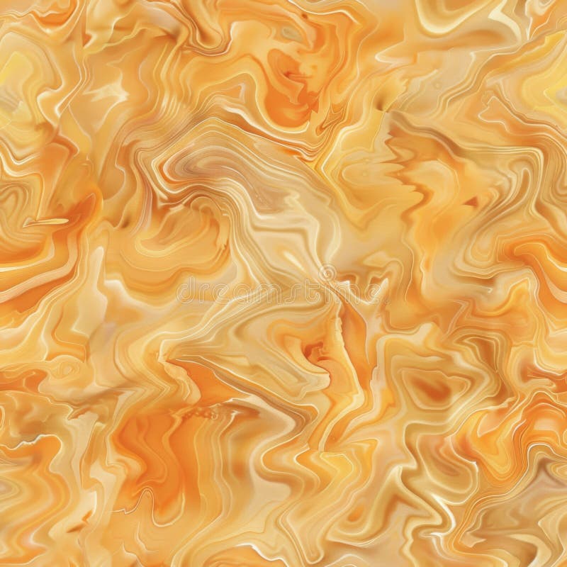 Vivid Orange Marble Texture: Abstract Liquid Patterns Stock Photo ...