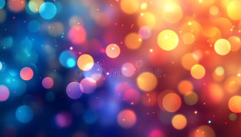 Vivid Orbs of Color Shimmer in a Dynamic Display Creating an Enchanting ...