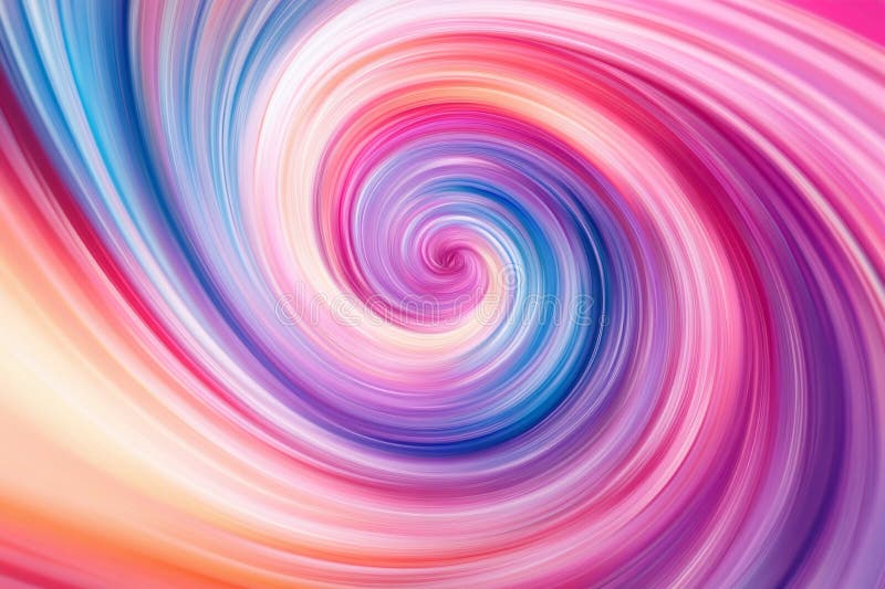 Vivid Pink and Blue Swirl Pattern with Gradient Abstract Background for ...