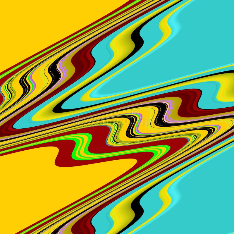 Vivid Fluid Playful Lines, Plasma, Spirals, Waves, Futuristic Surreal ...