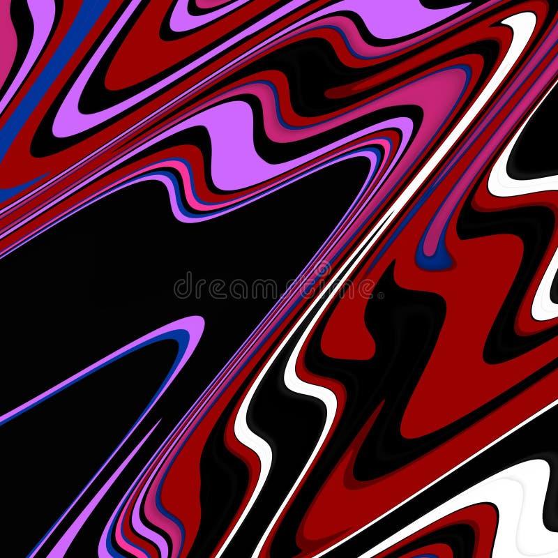 Vivid Fluid Playful Lines, Plasma, Spirals, Waves, Futuristic Surreal ...