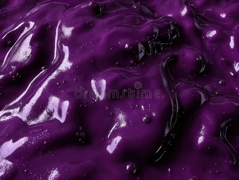 Vivid Purple Liquid Captured in Motion Creating a Dynamic and Eye ...