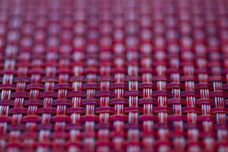 Vivid Red Basket Weave Mesh Texture Background with Limited Focus Stock ...
