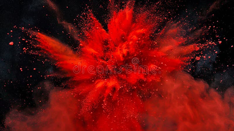 Slow Red Powder Explosion Stock Photos - Free & Royalty-Free Stock ...