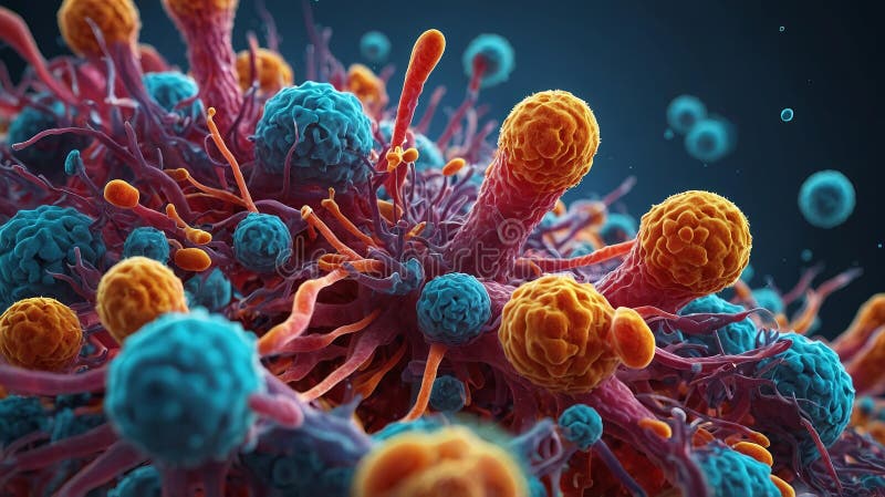 Vivid Representation of Bacteria, Complex Shapes and Vibrant Colors in ...