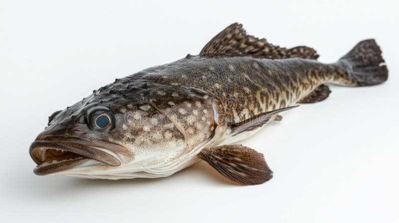 Vivid Representation of a Sablefish Showcasing Its Unique Features Like ...