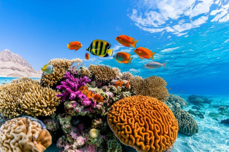 A Vivid and Robust Coral Reef Ecosystem in the Pristine Waters of the ...