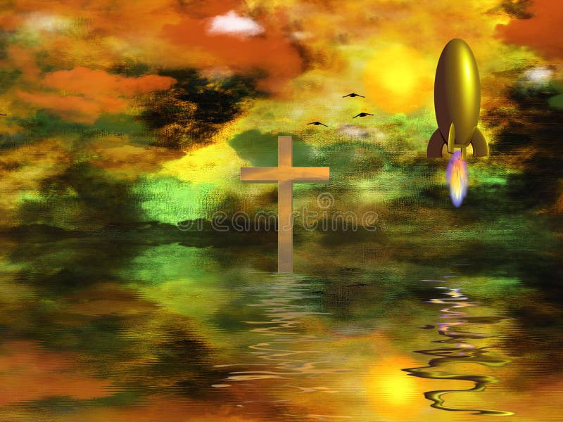 Cross Over Water Stock Illustrations – 234 Cross Over Water Stock ...