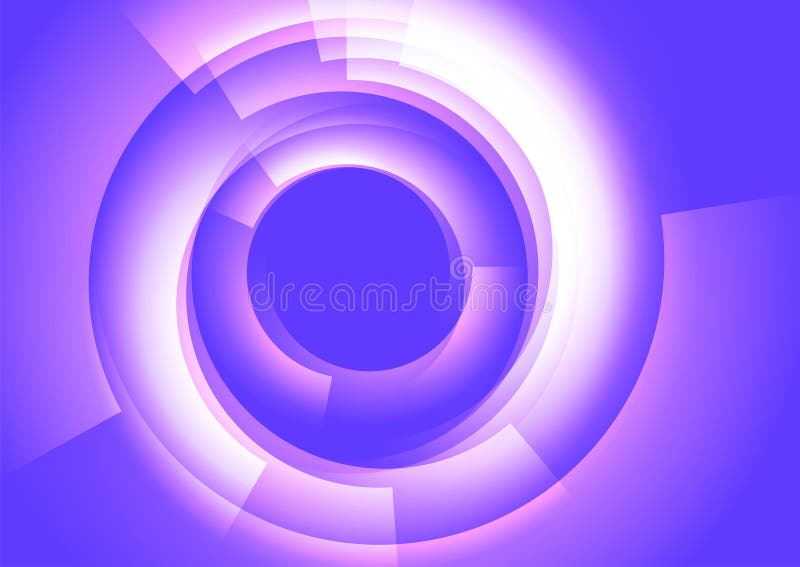 Vivid Violet Glowing Tech Abstract Concept Background Stock Vector ...