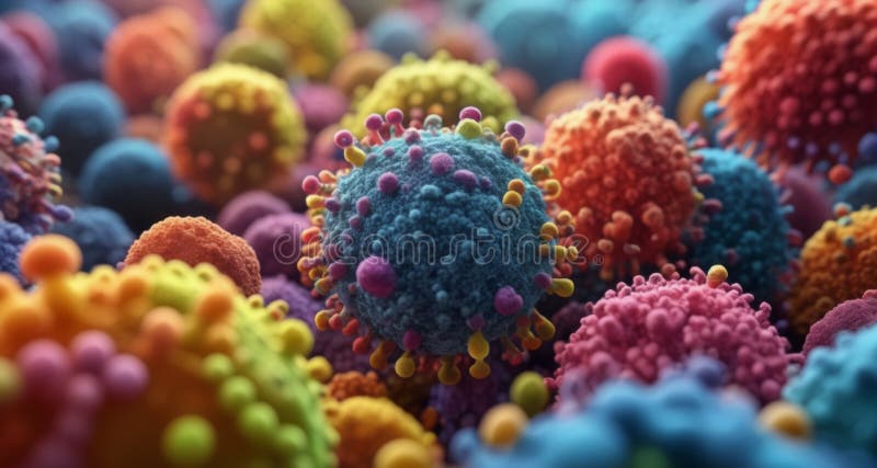 Vivid Viruses - a Colorful Representation of the Microscopic World ...