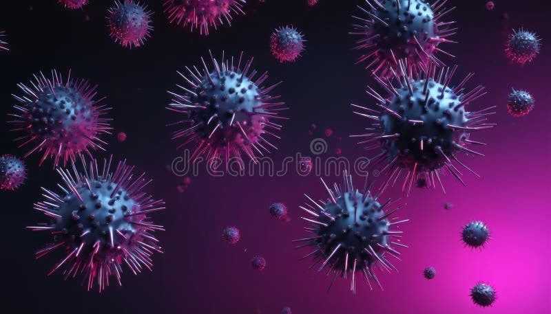 Vivid Viruses - a Visual Exploration of Microscopic Life Stock ...
