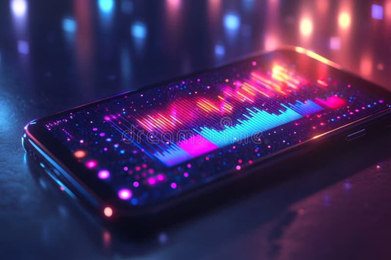 Vivid Visualization of Music on the Smartphone Screen, Sound Equalizer ...