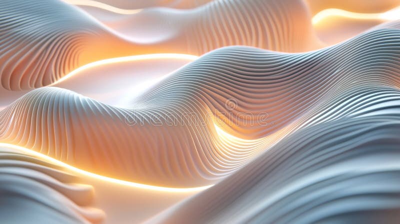 A Vivid, Wavy Abstract Gradient with Fluid, Iridescent Patterns and ...