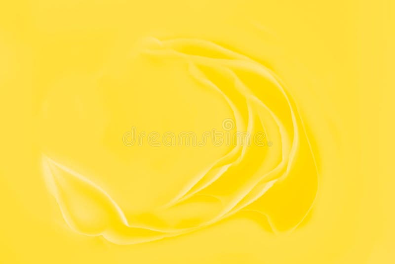 Vivid Yellow Color Background with Fabric Waves Stock Photo - Image of ...