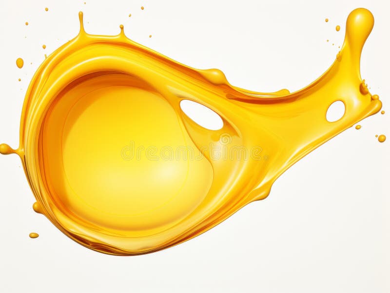 Captivating Close-Up: the Stunning Simplicity of a Single Yellow Drop ...