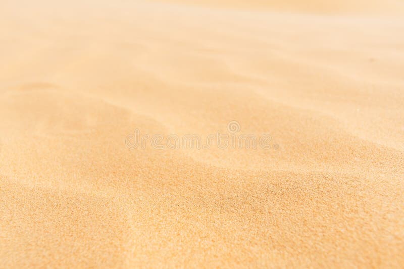 Vivid Yellow Sand Grain Texture. Macro Closeup Sandy Waves Stock Photo ...