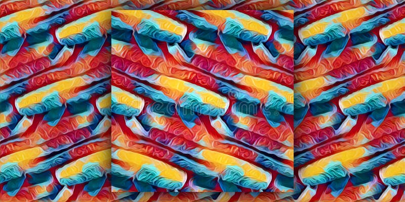 Bright Creative Patterns and Tessellation Designs in Primary Colours ...