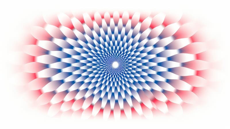 Vividly Dynamic Optical Illusion of Spiraling Sharp Edged Square Moire ...