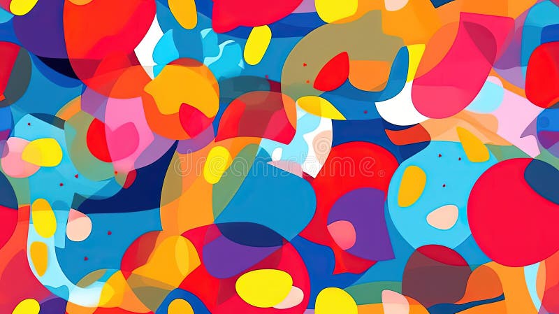 Vivit Color Fabric Pattern Design Stock Illustration - Illustration of ...