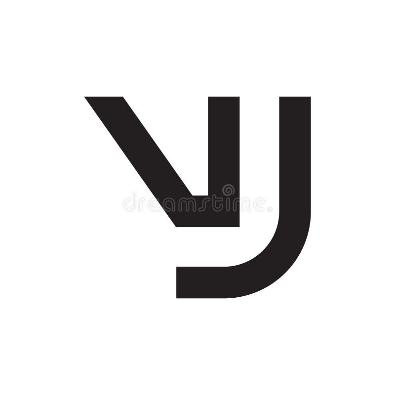Vj Initial Letter Vector Logo Icon Stock Vector - Illustration of name ...