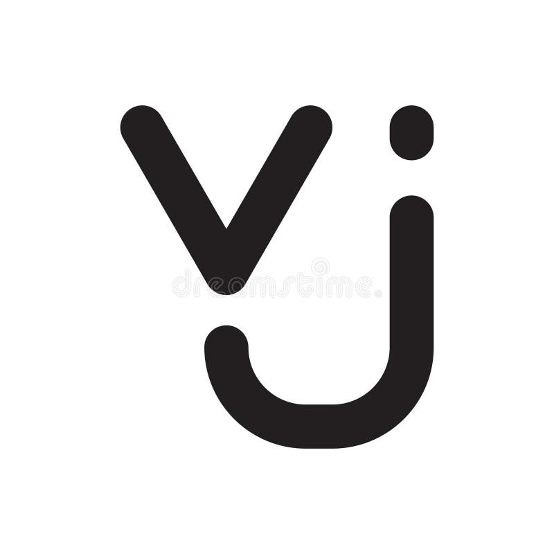 Vj Initial Letter Vector Logo Icon Stock Vector - Illustration of ...