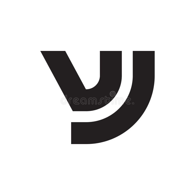 Vj Initial Letter Vector Logo Icon Stock Vector - Illustration of ...