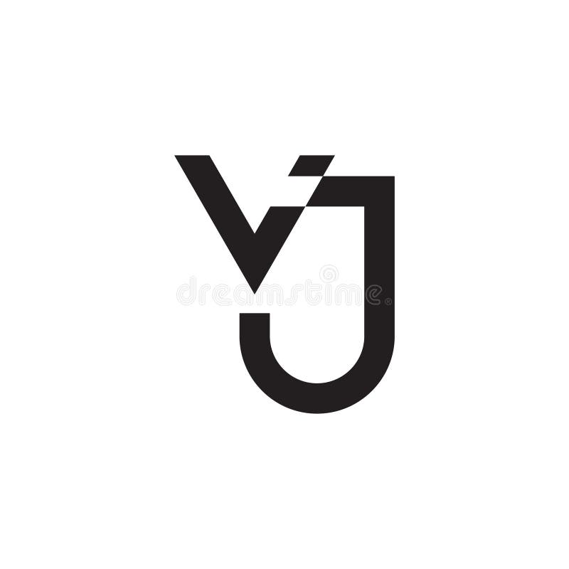 Vj Initial Letter Vector Logo Icon Stock Vector - Illustration of ...