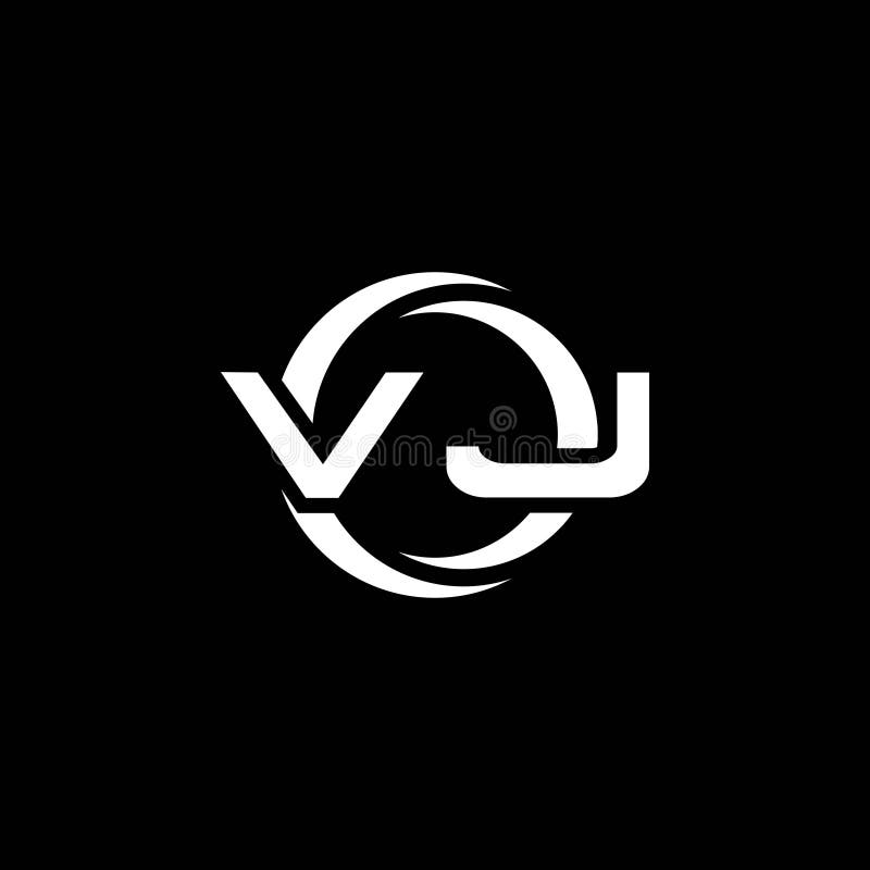 VJ Logo Monogram Design Template Stock Vector - Illustration of ...