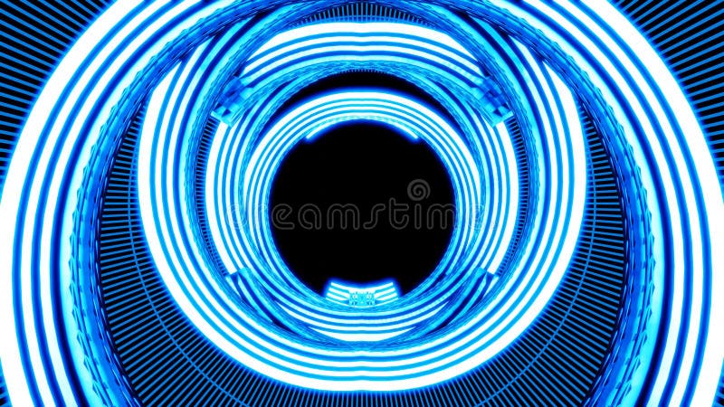 Blue Rotating Spiral Wheel Visual Dynamic Background Vj Loop Stock ...