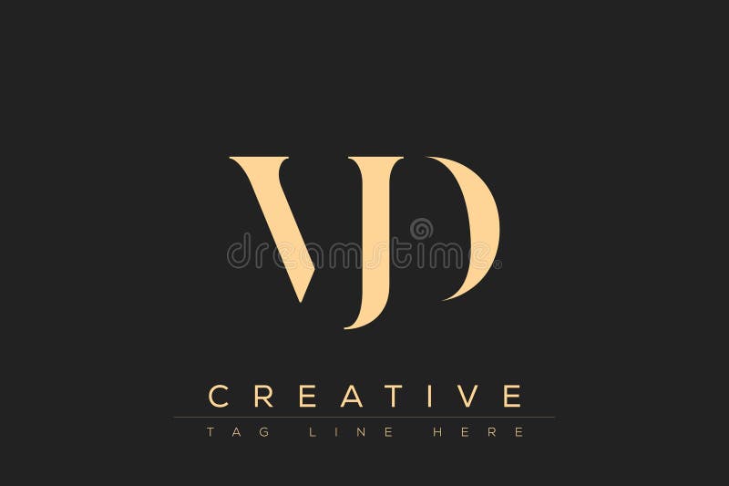 Vjd Letter Design Stock Illustrations – 17 Vjd Letter Design Stock ...