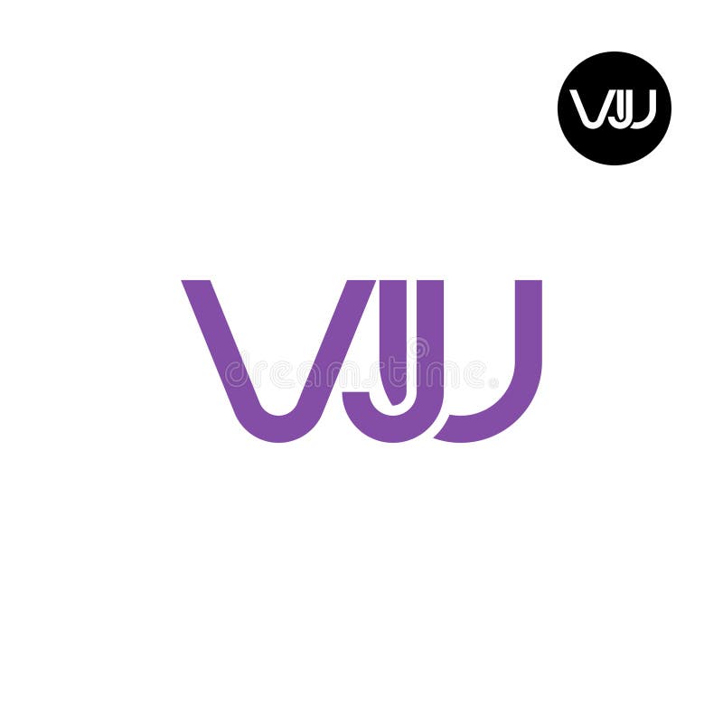 Vju Monogram Stock Illustrations – 13 Vju Monogram Stock Illustrations ...