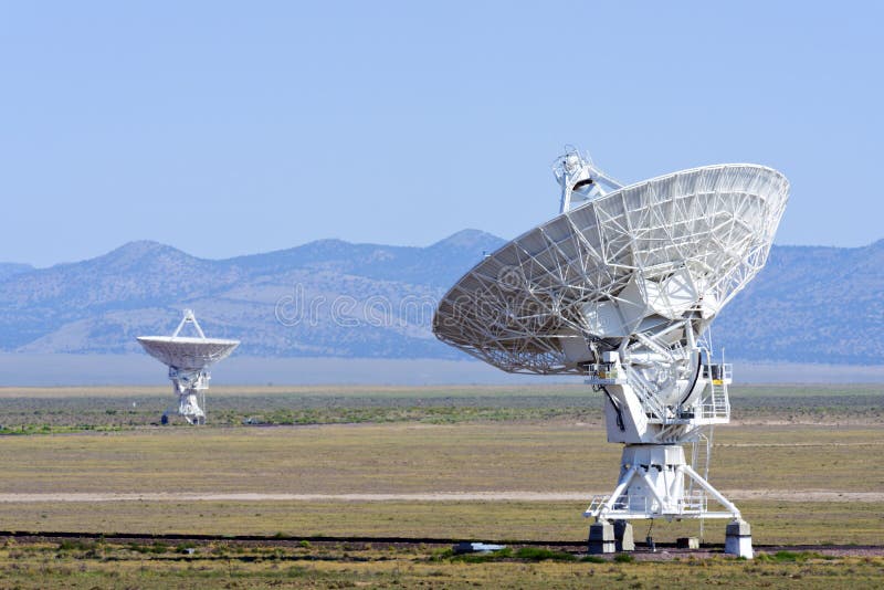 VLA radio telescope stock photo. Image of morning, radio - 26408104