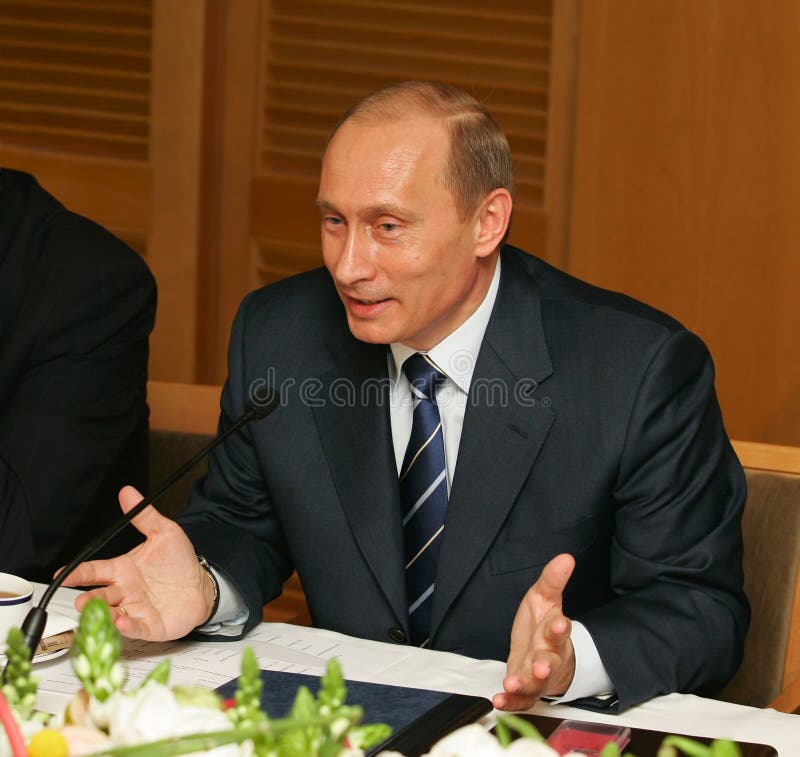 Vladimir Poutine photo stock éditorial. Image du politicien - 4211278