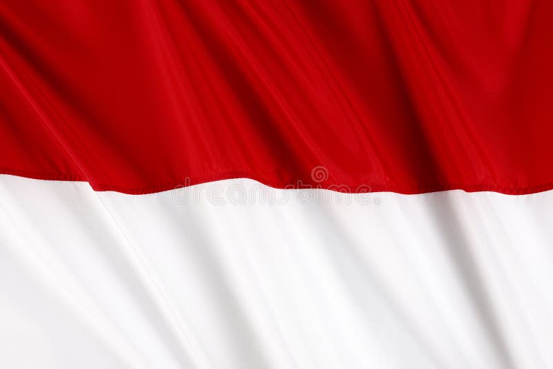 Vlag van Monaco stock afbeelding. Image of vlag, monaco - 14395431