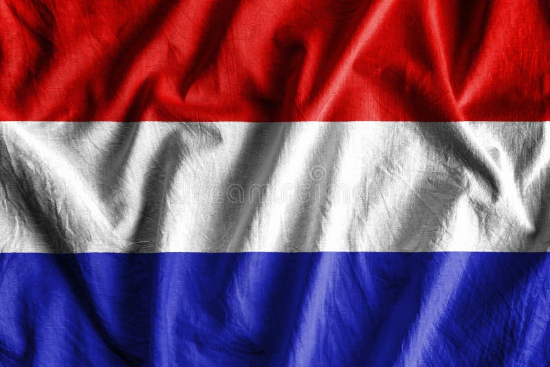 Vlag van Nederland stock afbeelding. Image of republiek - 78826115