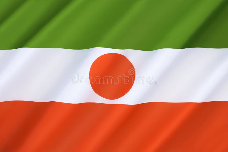 Vlag van Niger stock afbeelding. Image of staat, republiek - 50937553