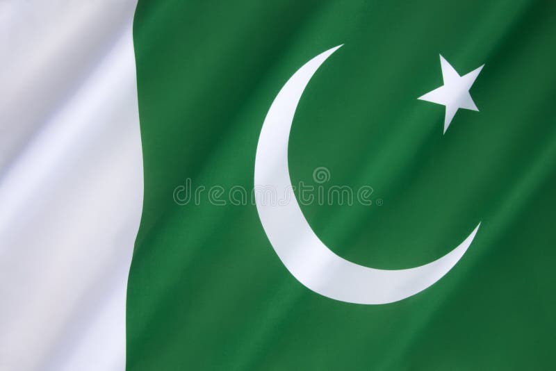 Vlag van Pakistan stock afbeelding. Image of toerisme - 50937449