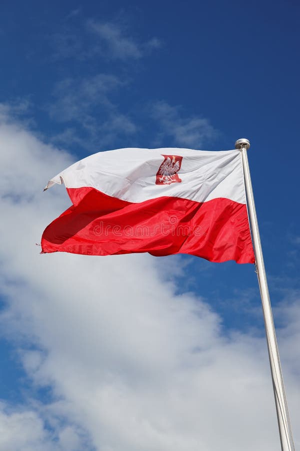 Vlag van Polen stock afbeelding. Image of europees, poetsmiddel - 18170181