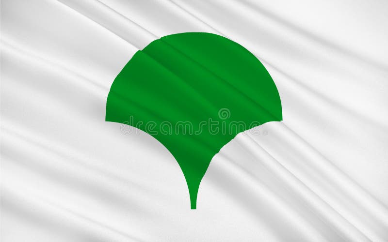 Vlag van Tokyo, Japan stock illustratie. Illustration of banier - 131898828