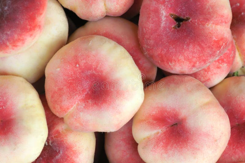 Verse witte perzik stock afbeelding. Image of vers, achtergrond - 20503177