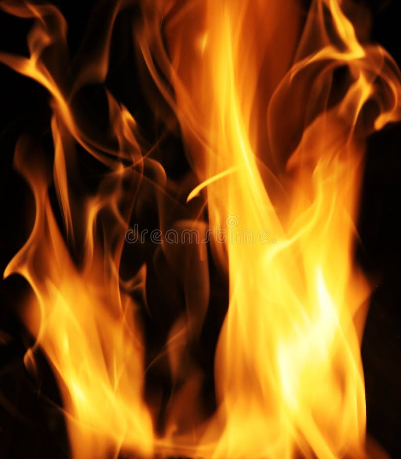 Vlammen stock foto. Image of vlam, rook, achtergrond - 13013928