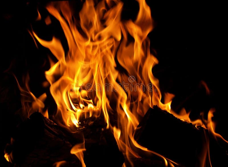 Vlammen stock afbeelding. Image of uitbarsting, gevaarlijk - 16154945