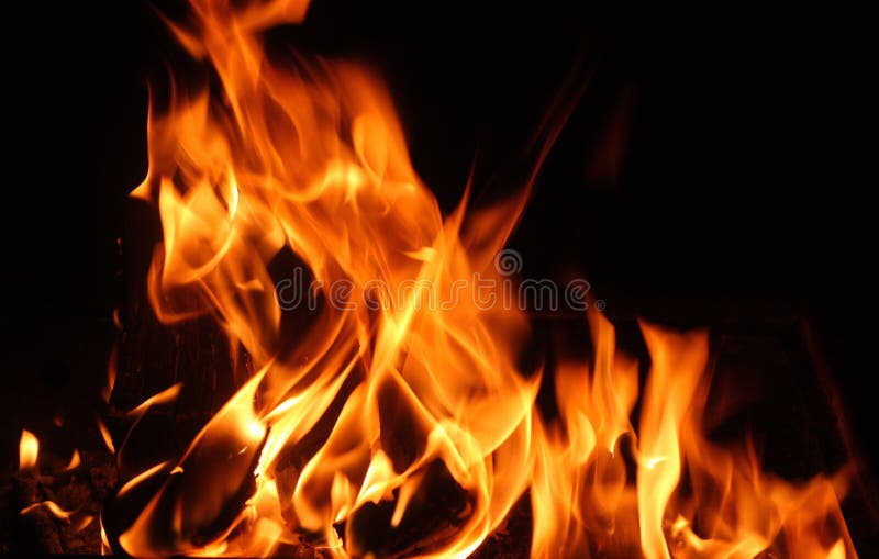 Vlammen stock afbeelding. Image of brandbaar, zwart, conclusie - 5927825