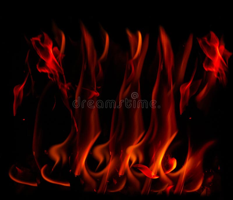 Vlammen stock foto. Image of brandbaar, brandwond, opvlammen - 66483348