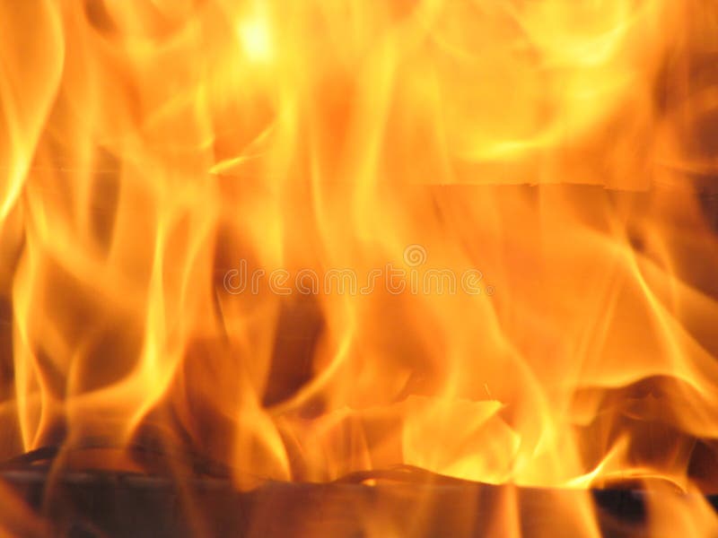 Vlammen stock afbeelding. Image of openlucht, buiten, achtergrond - 717715
